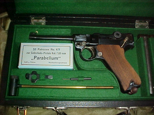 Erfurt Luger Cased Set. 30 Luger For Sale at GunAuction.com - 10357245