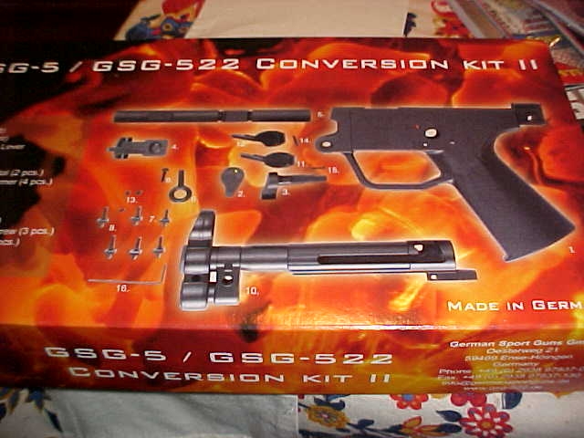 Gsg 5 / Gsg 522 Conversion Kit Ii For Sale at GunAuction.com - 11845495