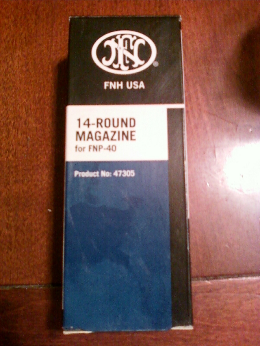 Fnh Usa Model Fnp 40 Magazine 14 Round New In Box For Sale at ...