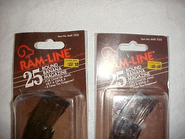 RAM-LINE 25 Rd Mags Charter Arms AR7/EXPL II Lot 2 - Picture 2