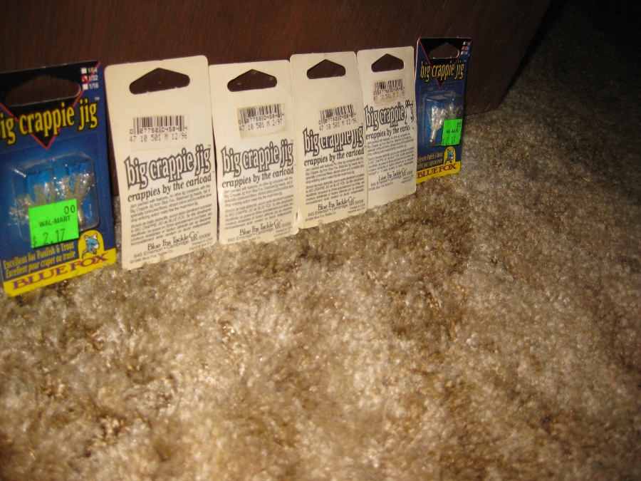6, Blue Fox, Big Crappie Jigs, 2 Package For Sale at GunAuction.com ...