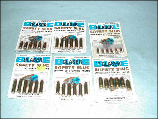 Various Glaser Safety Slug Ammo For Sale at GunAuction.com - 6900401
