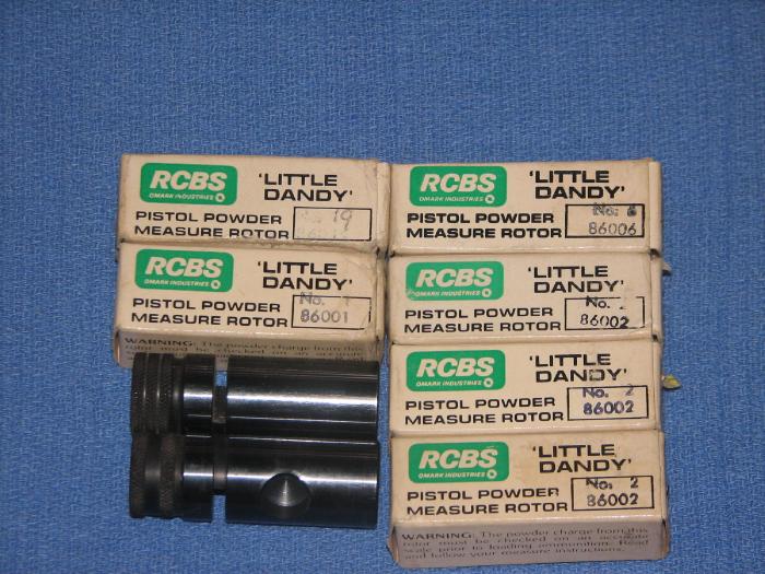 Rcbs Little Dandy Powder Measure Rotors For Sale at GunAuction.com ...