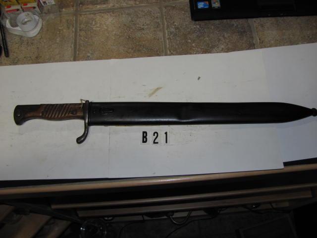 Imperial German S98/05 Bayonet For Sale at GunAuction.com - 10005087