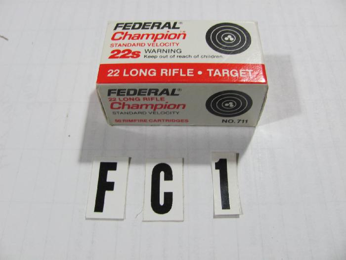 Federal Champion Target Full, Xclt For Sale at GunAuction.com - 10223044