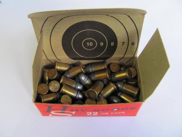 Hy-Score Subsonic .22 Cb Caps Full Excellent For Sale at GunAuction.com ...