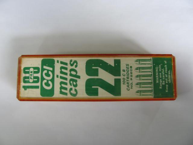 Cci 100 Pack .22 Mini Caps Cb Green/White For Sale at GunAuction.com ...