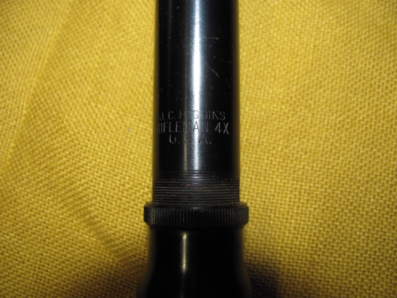 J.C. Higgins 4x Rifleman Scope 1/2 Inch Classic For Sale at GunAuction ...