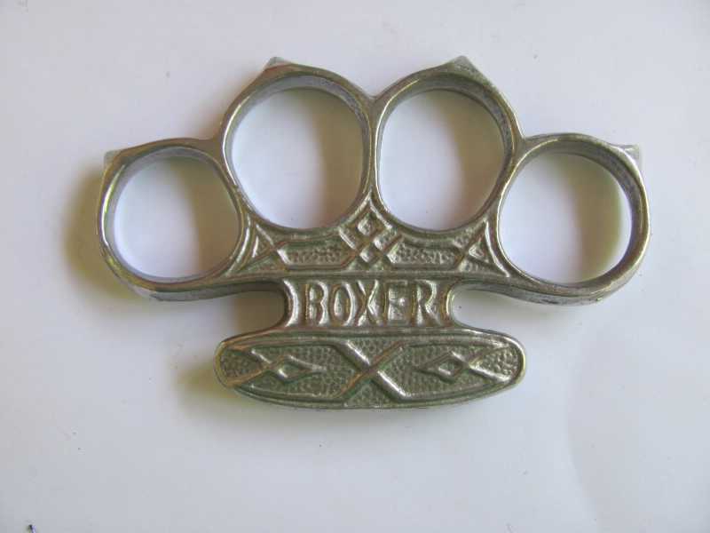Original Old Set Of Boxer Brass Knuckles For Sale at GunAuction.com ...