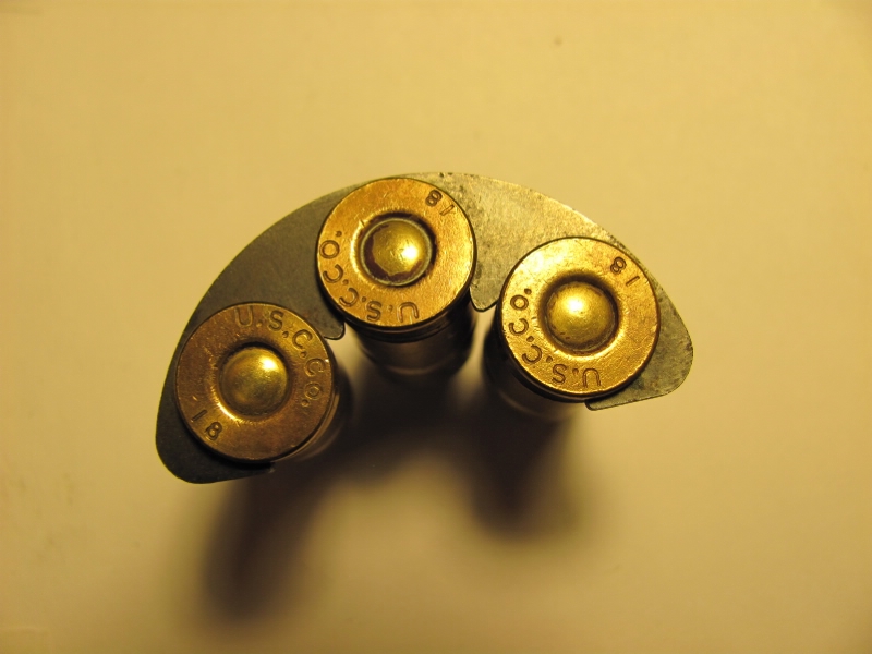 Us Cartridge Co. 1918 .45 Acp 3 Rnd Half Moon Clip For Sale at ...