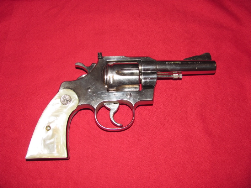 Colt Trooper .22 Lr 4 Inch Heavy Barrel Nickel For Sale at GunAuction ...
