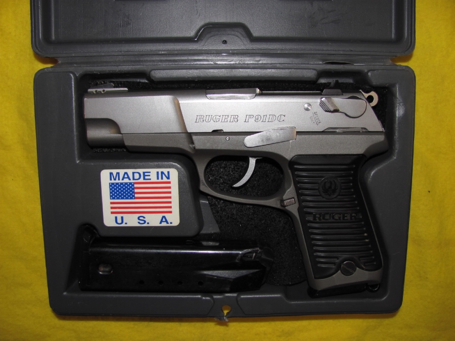 Ruger P91dc .40 S&W Caliber 2-11 Round Mags Scarce Gun For Sale at ...