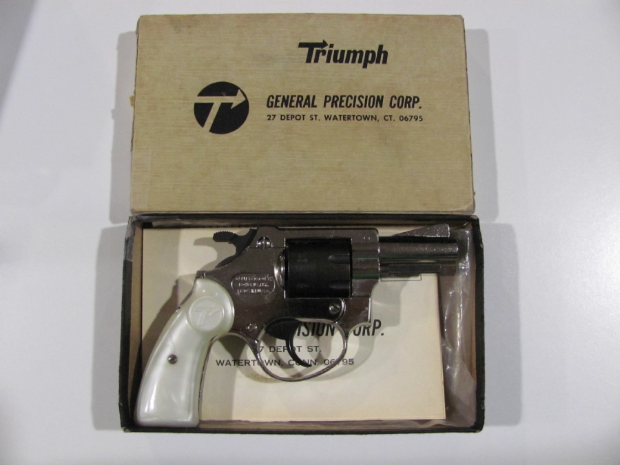 General Precision Corp Triumph .22 Revolver W/Box And Papers For Sale ...