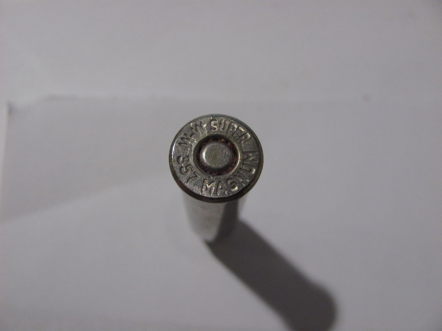 Single Shell W-W Super .357 Magnum Nickel Bullet For Sale at GunAuction ...