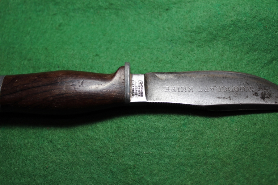 Christopher Johnson Western Works Woodcraft Knife - Picture 3