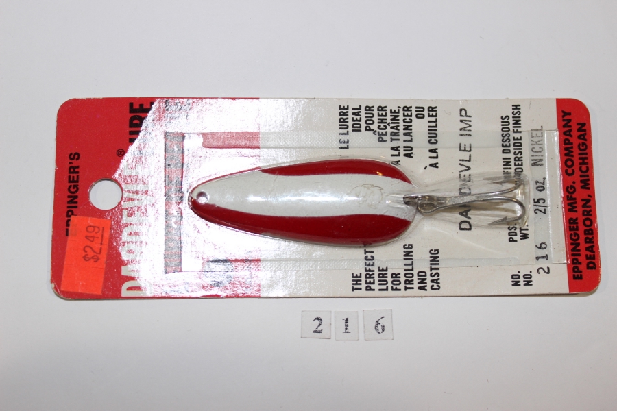 Eppinger Daredevil Dardevle Vintage Twinhook Lure For Sale at ...