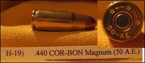 Single Shell .440 COR-BON Magnum (50 A.E.)
