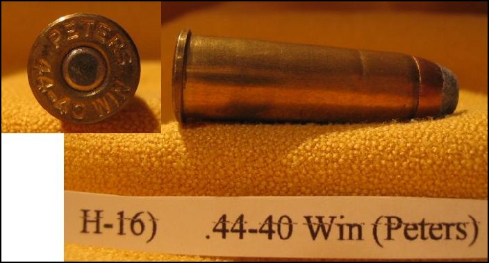 Single Shell .44-40 Win With Peters Headstamp For Sale at GunAuction ...