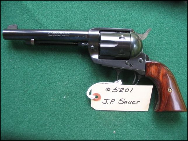Jp Sauer & Sohn 357 Mag Single Action Revolver For Sale at GunAuction ...