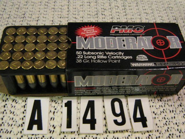 Pmc Moderator 22lr Subsonic Full Mint For Sale at GunAuction.com - 8408864