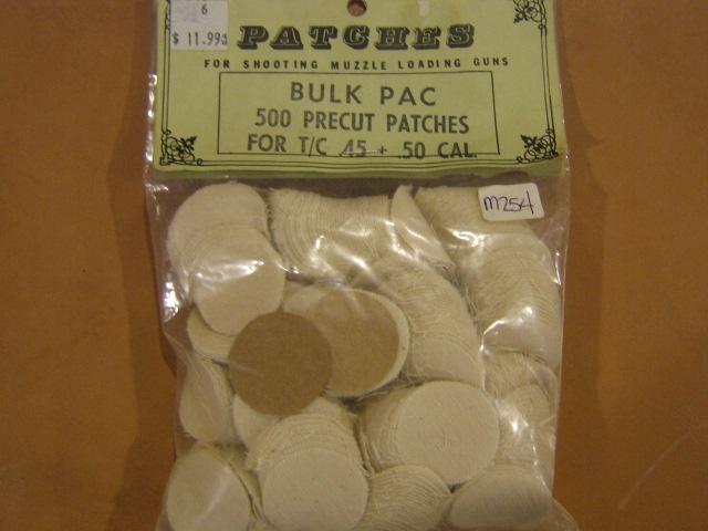 Black Powder Patches .45-50 Cal. Tc Size For Sale at GunAuction.com ...