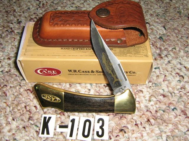 Case Lock Knife In Leather Sheath No. 00169 For Sale at GunAuction.com ...