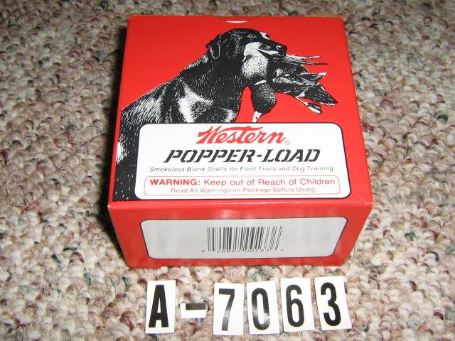 Western 12ga Popper-Load Full Mint Dog Training For Sale at GunAuction ...