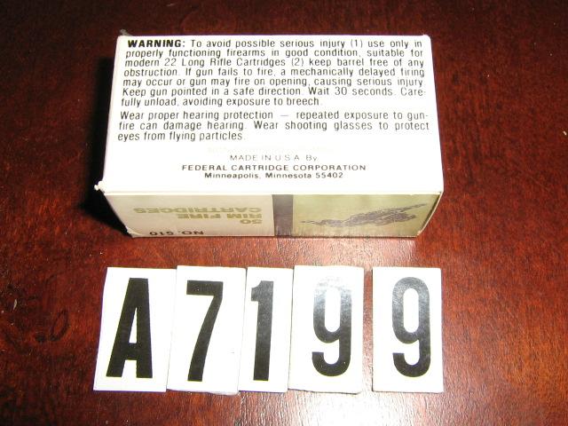 Federal Power Flite .22 Lr Hv Excellent No Upc For Sale at GunAuction ...