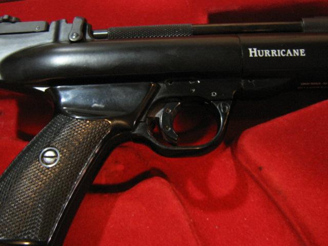 Webley Hurricane .177 Air Pistol In Wood Case For Sale at GunAuction ...