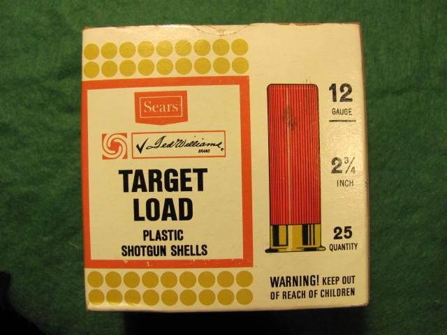 Sears 12ga Ted Williams Target Loads W/Mag Shells For Sale at ...