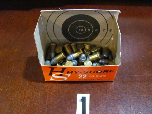 H S Hy-Score 22 Cb Caps Subsonic, Minty For Sale at GunAuction.com ...