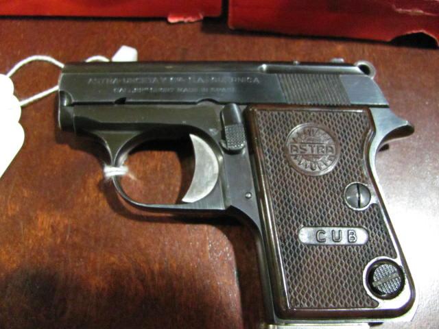 Astra-Unceta Sa Astra Cub 2000 W/Orig. Box .22 Short For Sale at GunAuction.com - 9615377