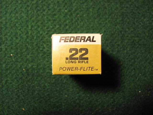 Federal Power-Flite .22 Lr Rabbit/Squirrel Fine For Sale at GunAuction ...