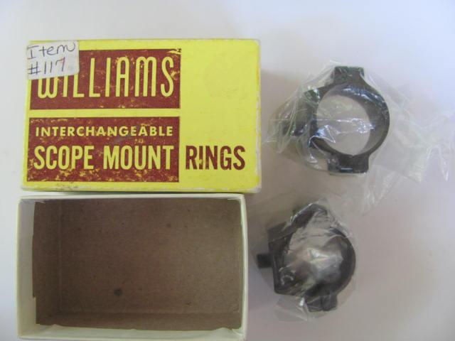 Williams Scope Rings 4 Weaver Base 1 In Extension For Sale at ...