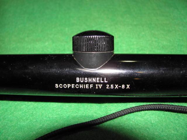 Bushnell Scope Chief Iv 2.5-8x W/Command Post Xlnt For Sale at ...
