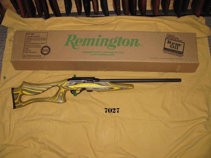 Remington Model 597 Yellow Jacket .22 Lr Yellow Open Stock For Sale at ...