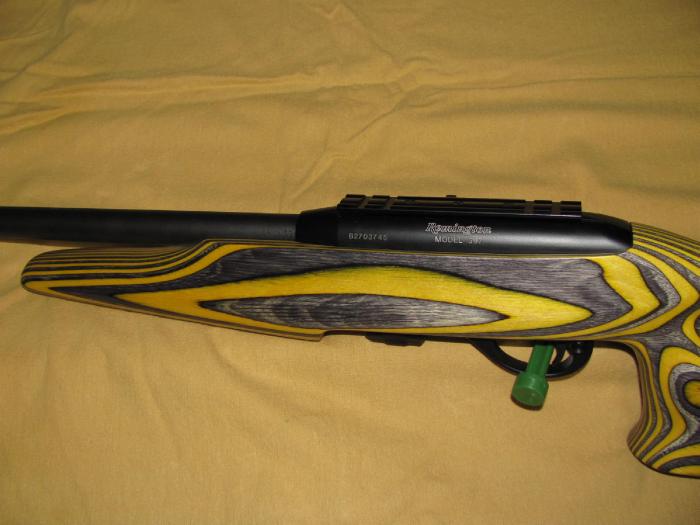Remington Model 597 Yellow Jacket .22 Lr Yellow Open Stock For Sale at ...