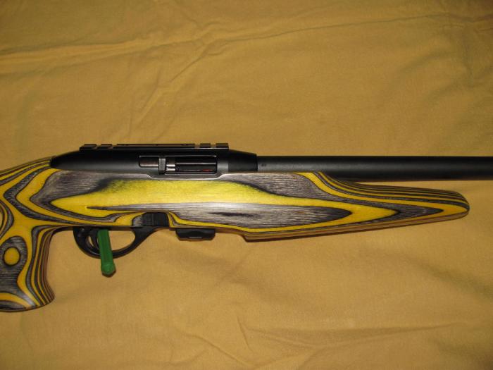 Remington Model 597 Yellow Jacket .22 Lr Yellow Open Stock For Sale at ...