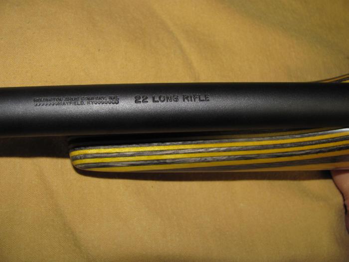 Remington Model 597 Yellow Jacket .22 Lr Yellow Open Stock For Sale at ...
