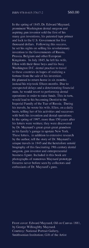 New Dr. Edward Maynard Carbine Inventor Biography For Sale at ...