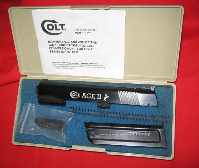 Nib Colt Ace .22 Conversion Kit For Sale at GunAuction.com - 9034149