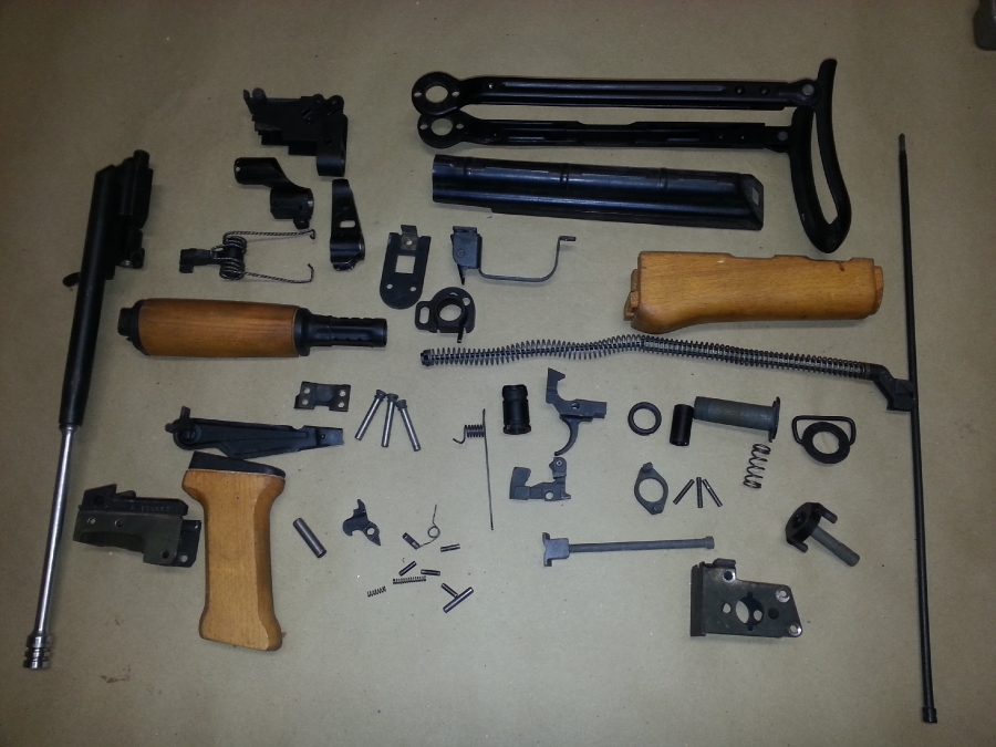 Feg Of Hungary Hungarian Ak47 63d Underfolder Kit Demilled Ak 47 For ...