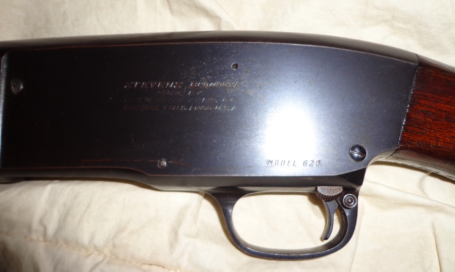 Stevens Browning Model 620 12 Gauge Pump Shotgun For Sale at GunAuction ...