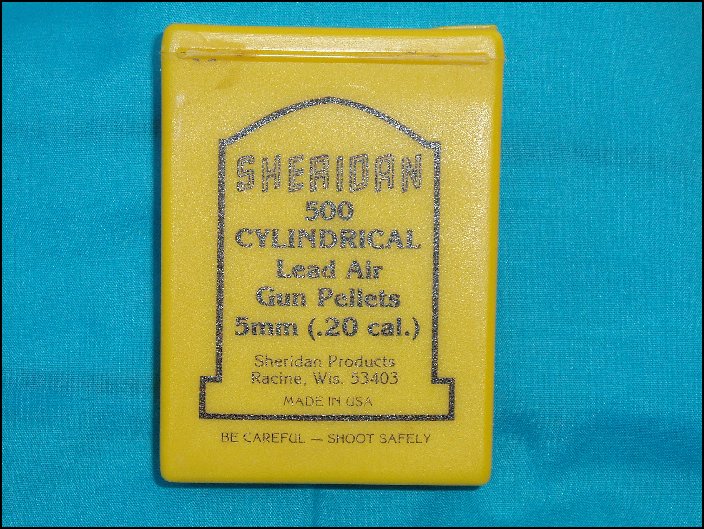 Sheridan 5mm (.20 Cal) Cylindrical Lead Pellets For Sale at GunAuction ...