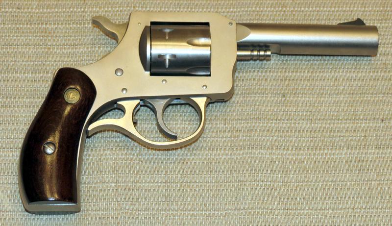 New England Firearms, Co Nef Model R22 .22wmrf 4 Revolver Nickel For ...