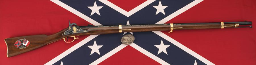 America Remembers 1862 Richmond Jefferson Davis Tribute Rifle .58 For ...