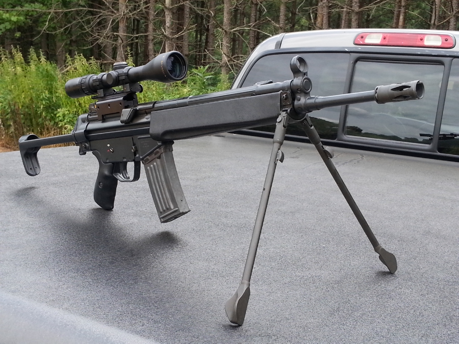 Heckler & Koch H&K Model 93 Pre-Ban .223 W/Scope For Sale at GunAuction ...