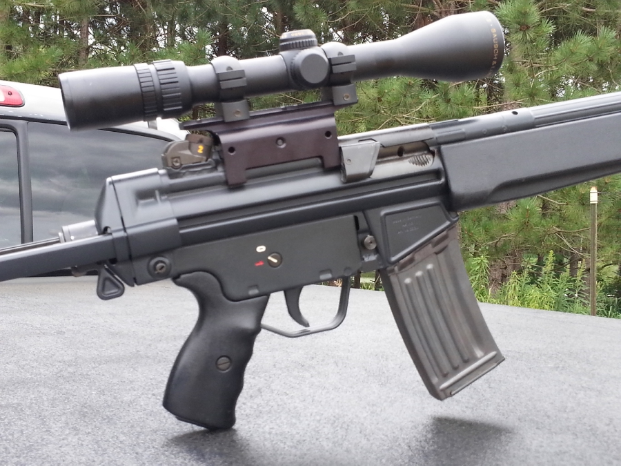 Heckler & Koch H&K Model 93 Pre-Ban .223 W/Scope For Sale at GunAuction ...