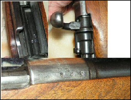 Waffen And Munitionsfabren Old German Rifle Berlin 1907 Gew. 98 For ...