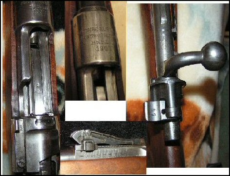 Waffen And Munitionsfabren Old German Rifle Berlin 1907 Gew. 98 For ...